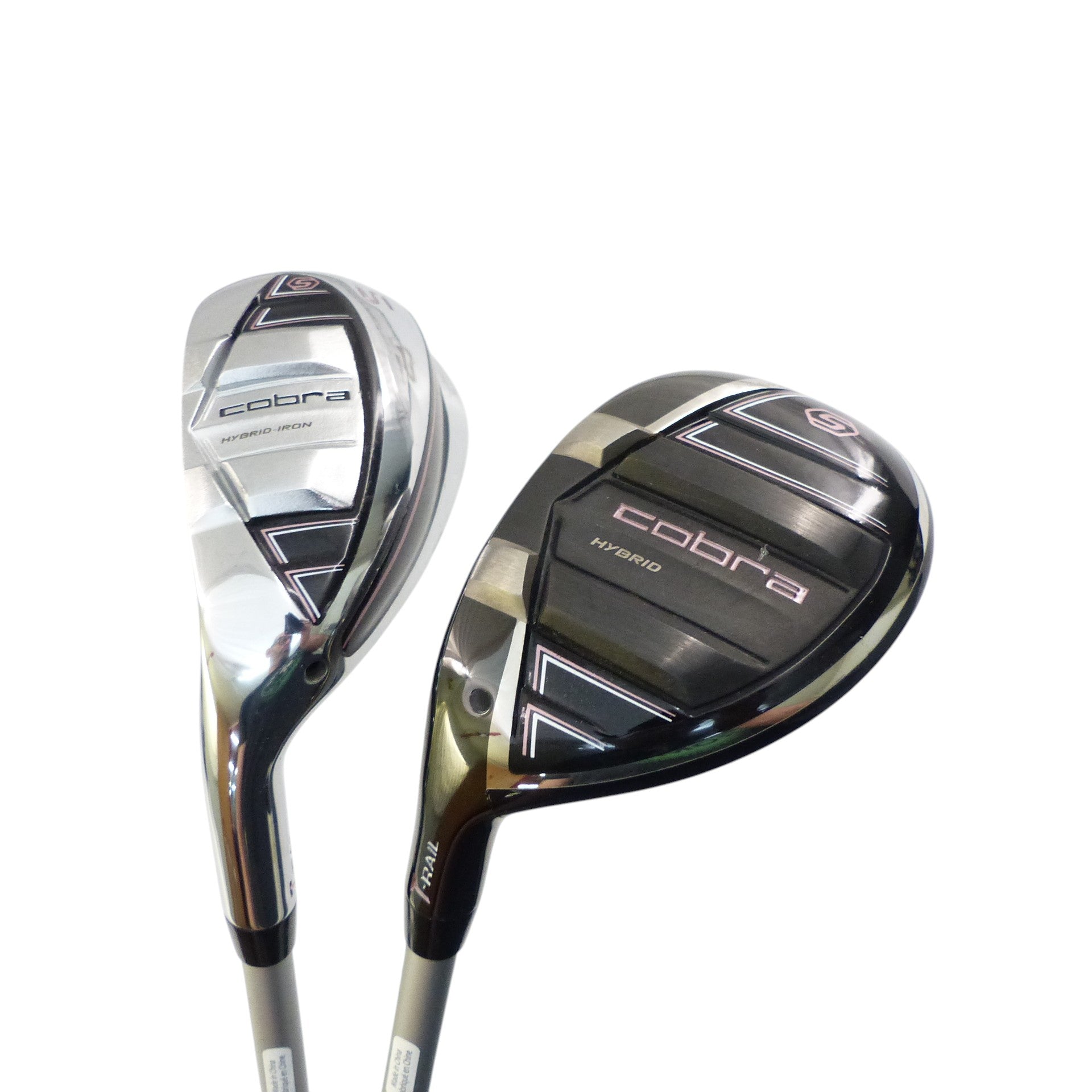 Cobra: T-Rail 2023 Womens Iron Set 5H, 6H, 7-PW SW Graphite Ladies Lef – Golf Traders